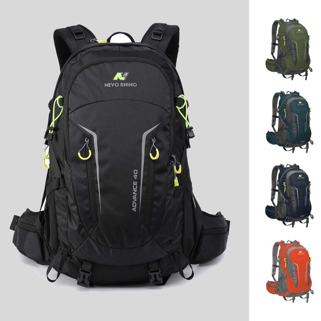 Balo Du Lịch Phượt, Leo Núi đa Năng 40 Lít – NEVO RHINO 9033