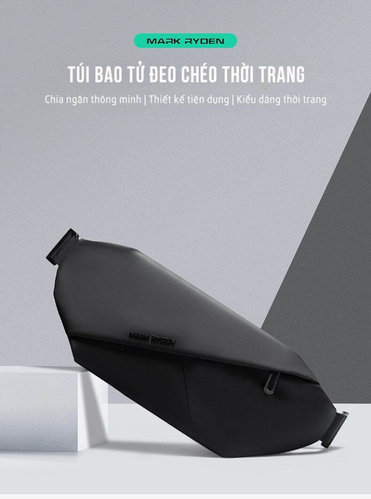 Túi Bao Tử Nam đeo Chéo Cao Cấp - Mark Ryden 7786