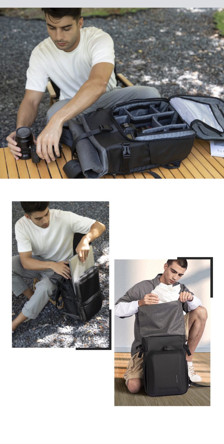 Balo Laptop Máy ảnh Cao Cấp - Mark Ryden MR2913